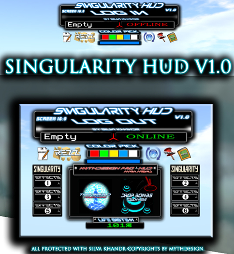 Second Life Marketplace - Singularity HUD Sistem v1.0